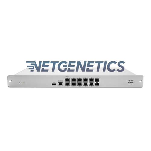 Cisco Meraki MX84-HW 500 Mbps 10x 1GB RJ-45 2x 1GB SFP Unclaimed Firewall