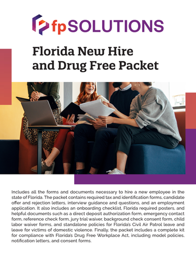 Florida New Hire Packet