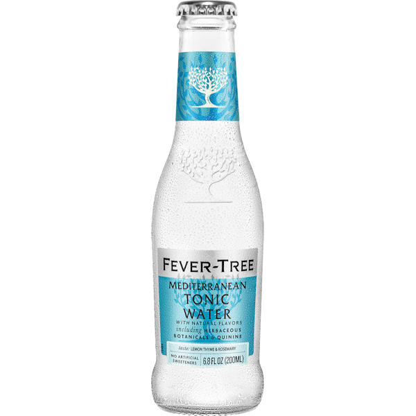Fever Tree Mediterranean Tonic Water 6.8oz 4-Pack