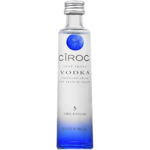 50ml Mini Ciroc French Snap-frost Grape Vodka