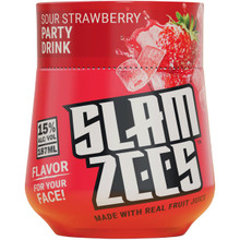 SLAMZEES Sour Strawberry Party Drink 187ml