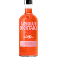 Absolut Cocktails Classic Cosmopolitan Ready To Drink Cocktail 750ml