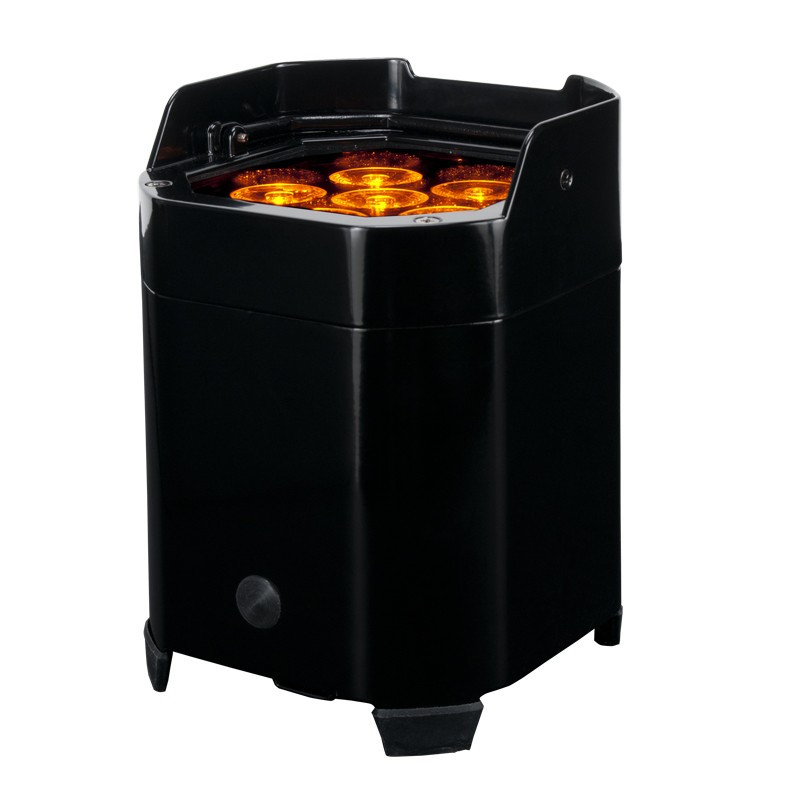 American DJ Element QAIP IP54/Outdoor Rated Battery Powered Quad RGBA ...