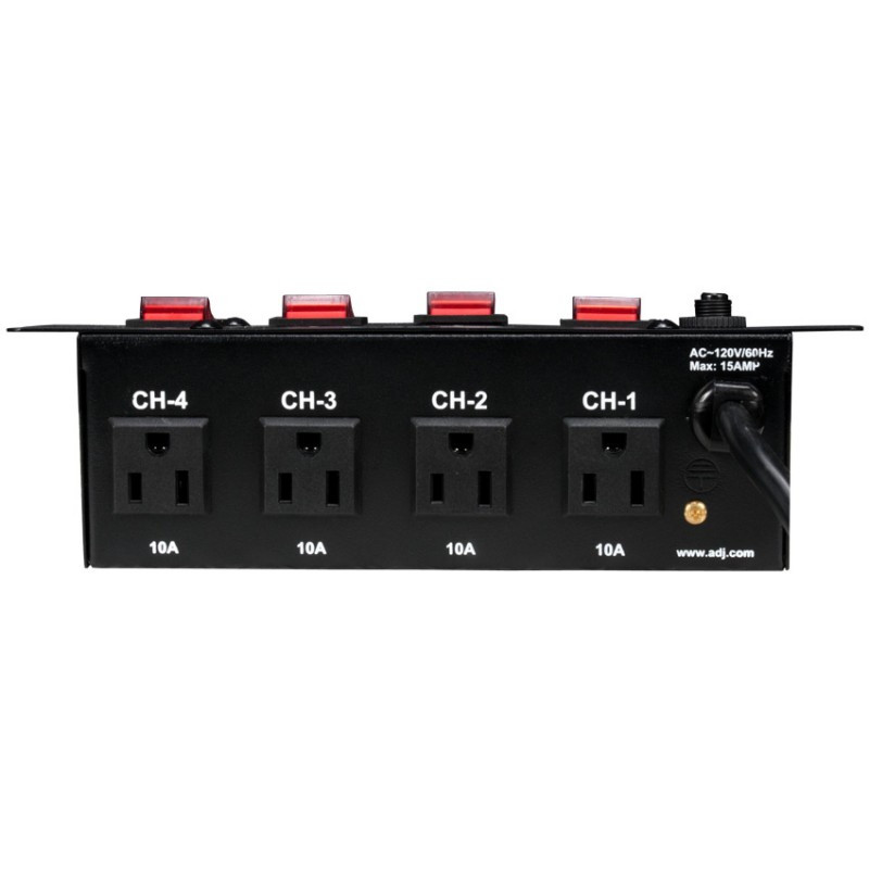 American DJ 4 Outlet AC Switch Panel [PC-4]