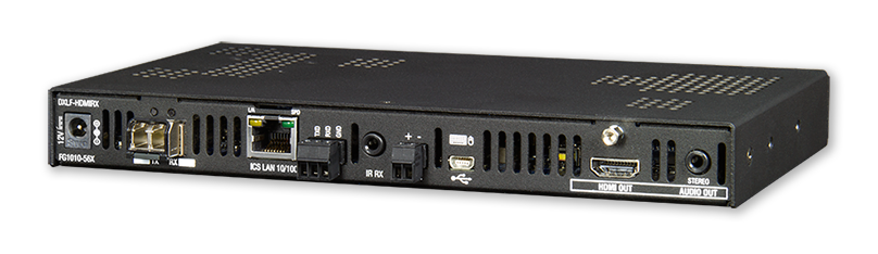 AMX DXF-RX-MMS DXLink HDMI Multimode Fiber Receiver, Simplex