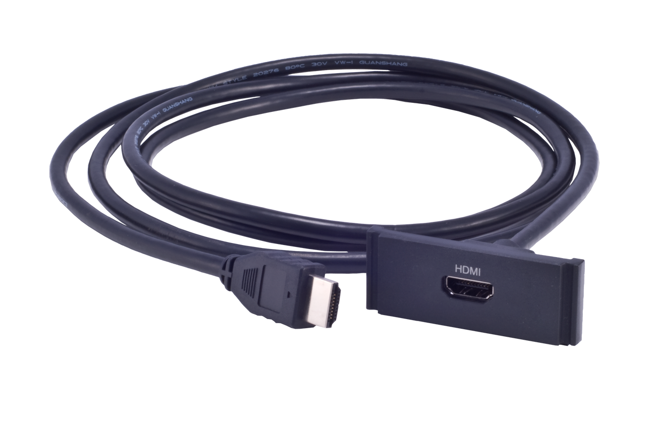 AMX HPX-AV101-HDMI Single HDMI Module with Integrated Cable