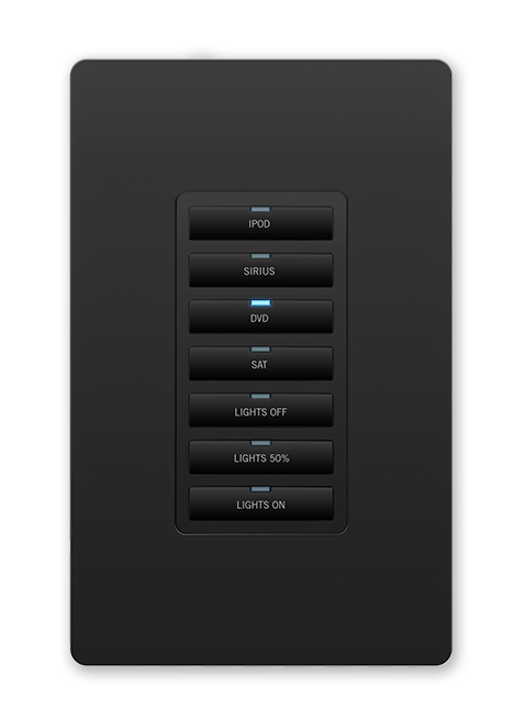 AMX MET-7E Metreau 7-Button Ethernet Keypad