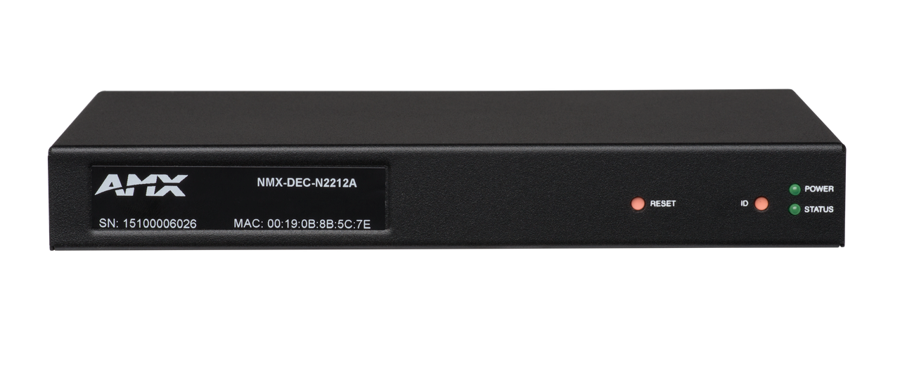 AMX NMX-DEC-N2212A Decoder