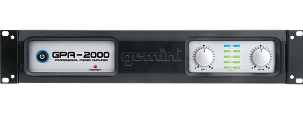 Gemini GPA-2000 Professional Power Amplifier