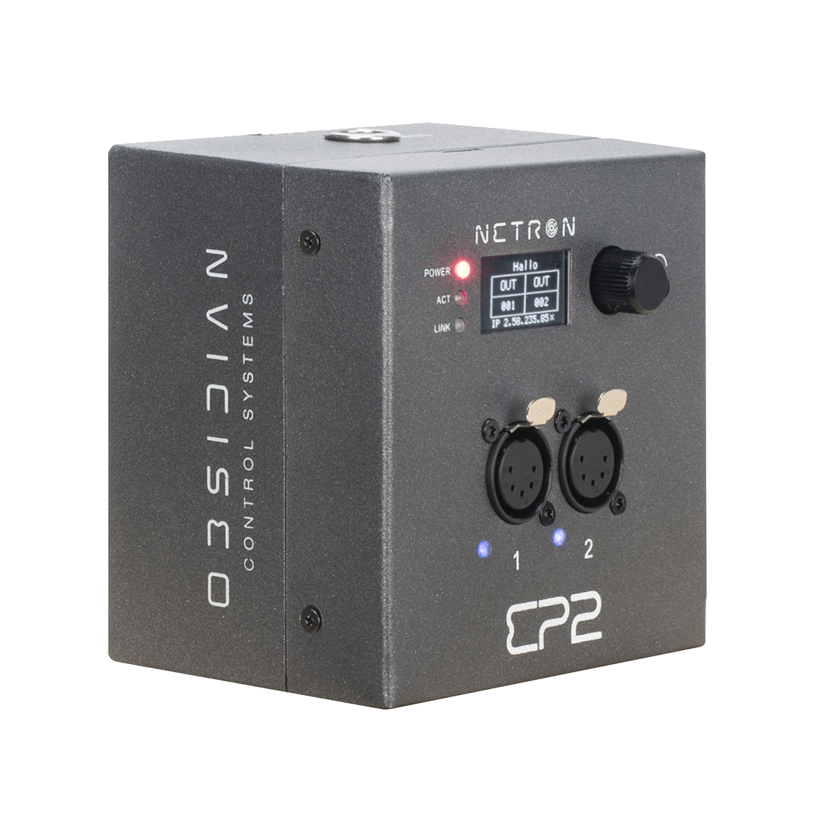 Elation Professional Obsidian 2 X 5PIN XLR PORT POE ARTNET NODE