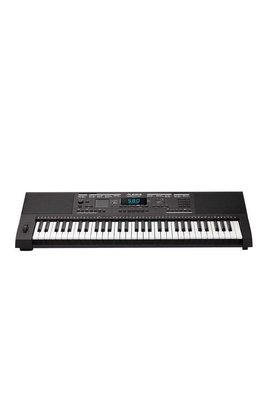 Alesis 61-Key Portable Keyboard with Built-In Speakers.