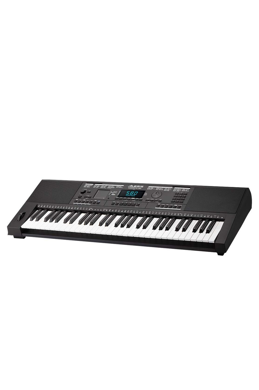Alesis 61-Key Portable Keyboard with Built-In Speakers.