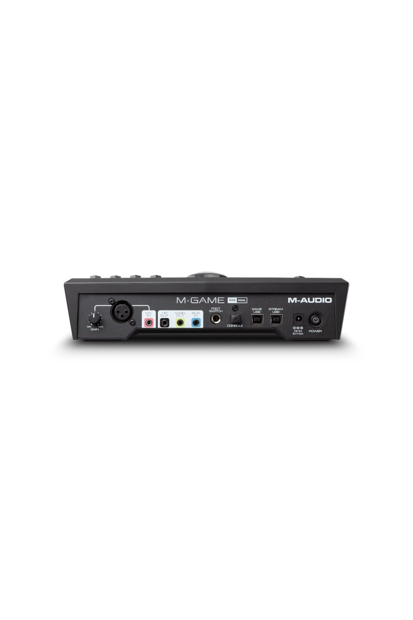 M Audio M-Game RGB Dual USB Streaming Mixer