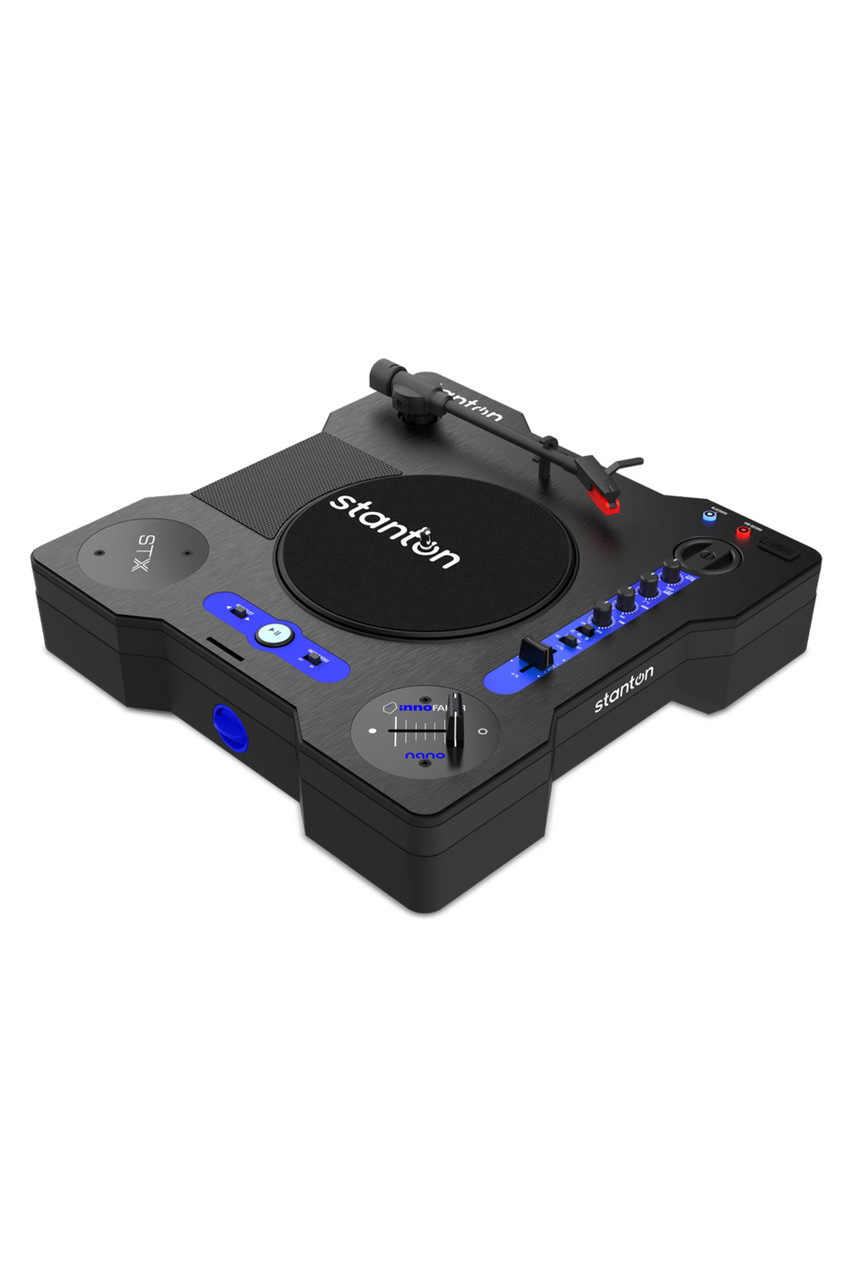 Stanton STX portable turntable.