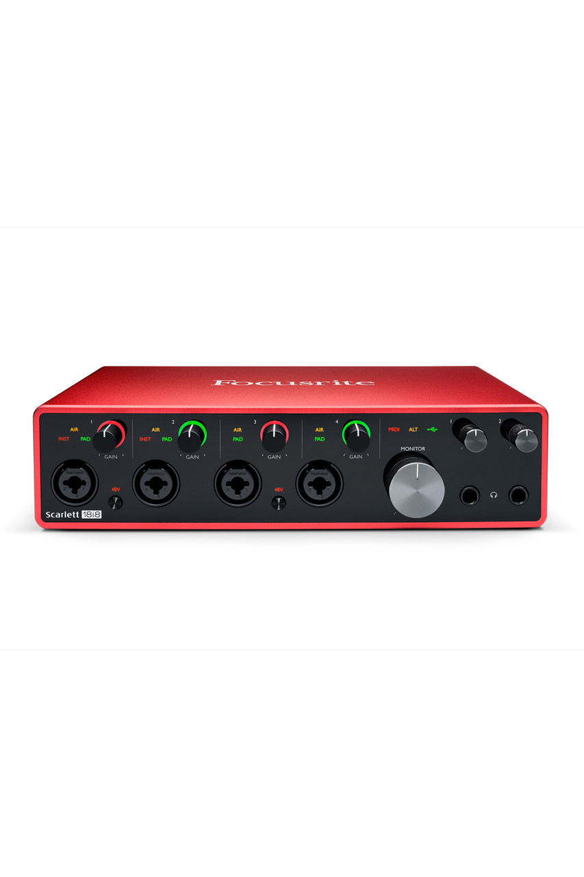 Focusrite Scarlett 18i8 3rd Gen USB Audio Interface