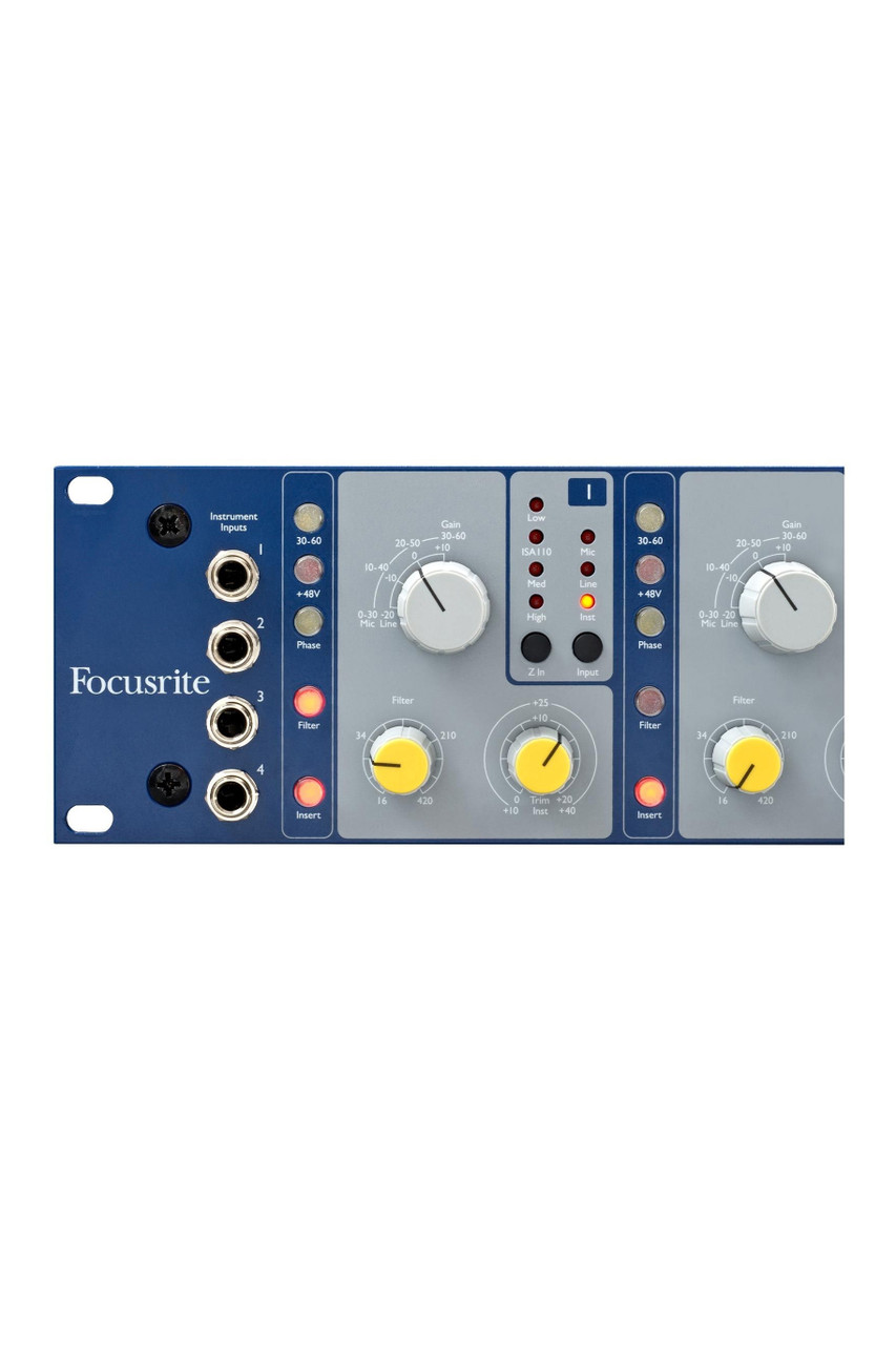 Focusrite ISA 428 MkII Four Classic Microphone Preamp