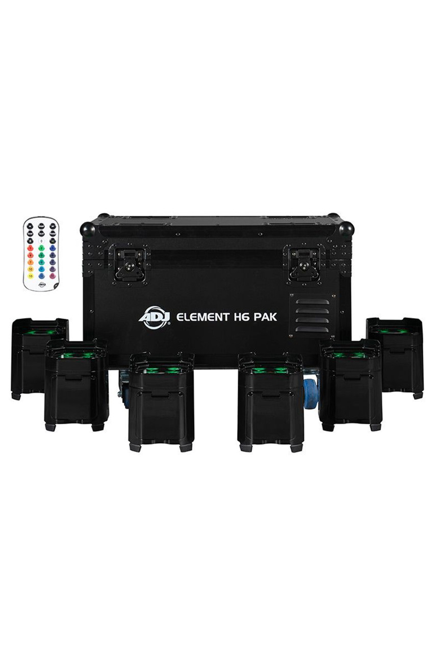 American DJ Element H6 PAK Lighting System