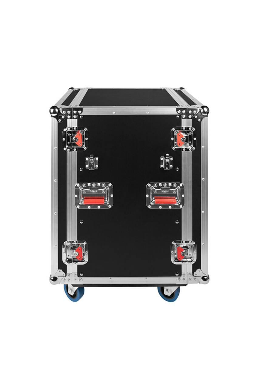 Gator GTOUR16U-TBL ATA Road Rack Case with Dual Fold-Out Tables (17" Depth, 19 RU, with Casters)