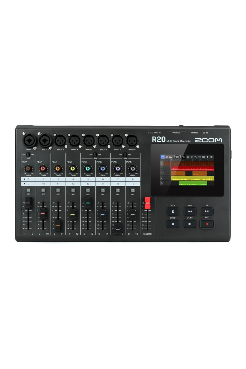 Zoom R20 16-track Recorder / Interface / Controller Workstation