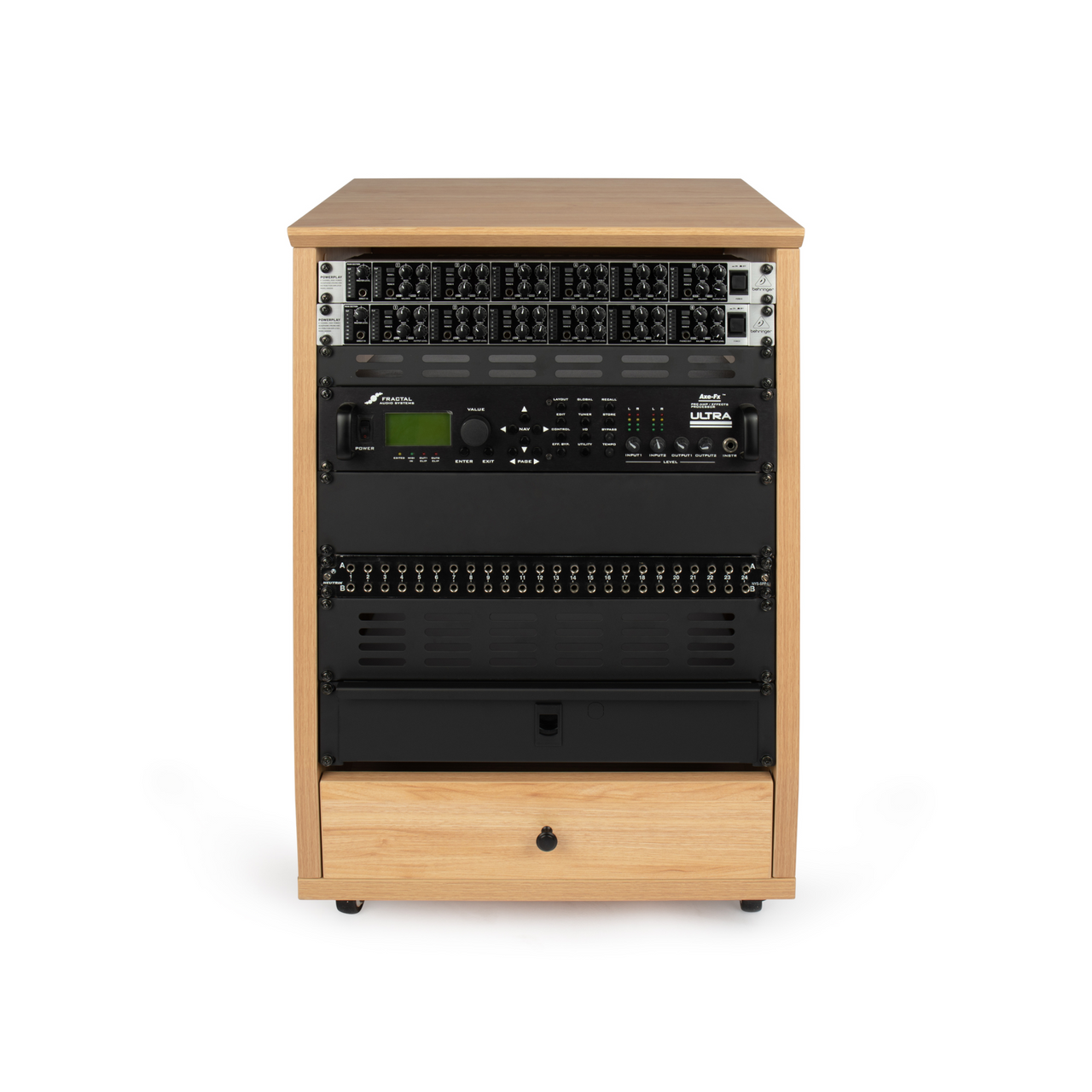 Gator Cases GFW-ELITESTUDIORK12-MPL Frameworks Elite Angled Studio Rack ...