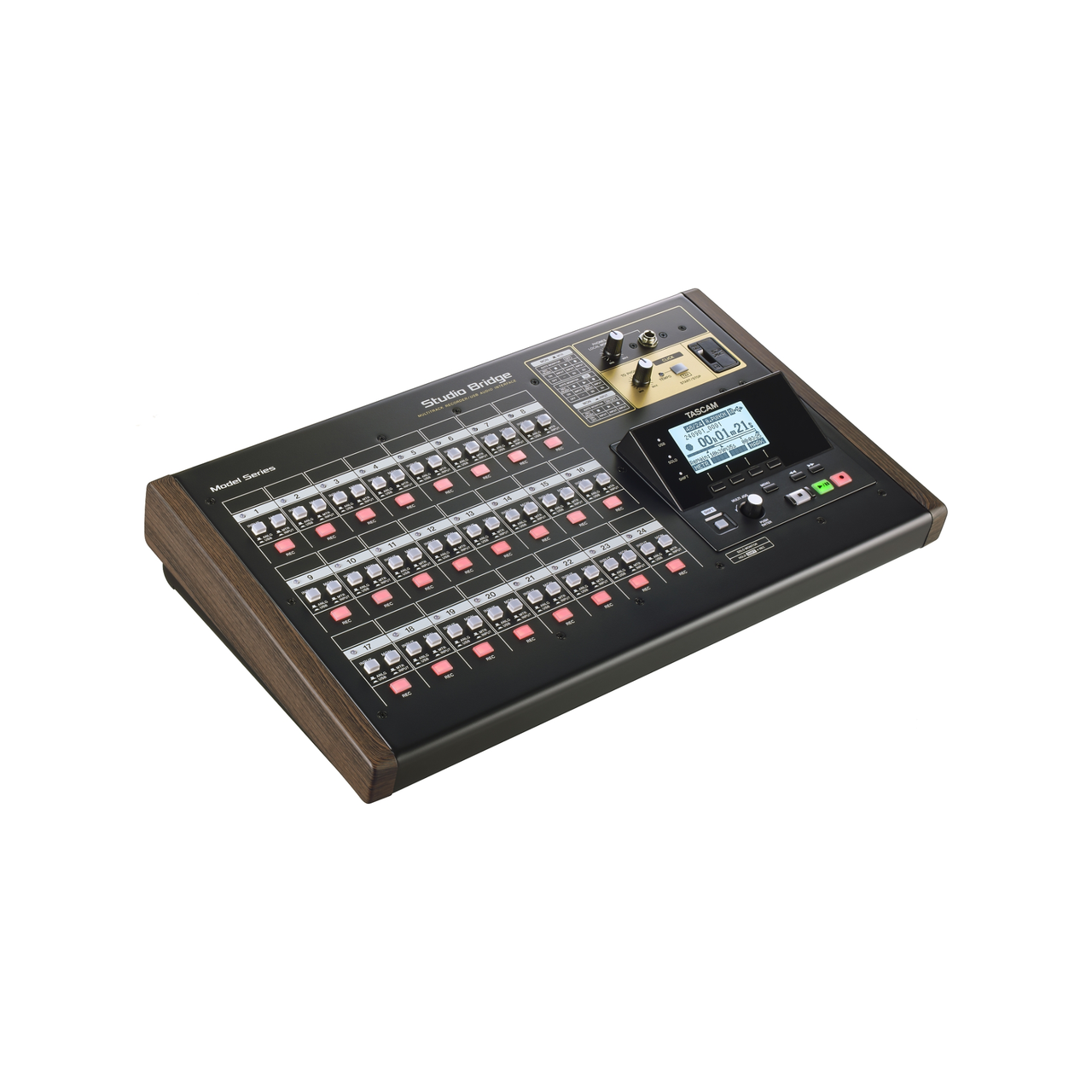 Tascam STUDIOBRIDGE 24-Track Audio Recorder / Audio/MIDI Interface ...