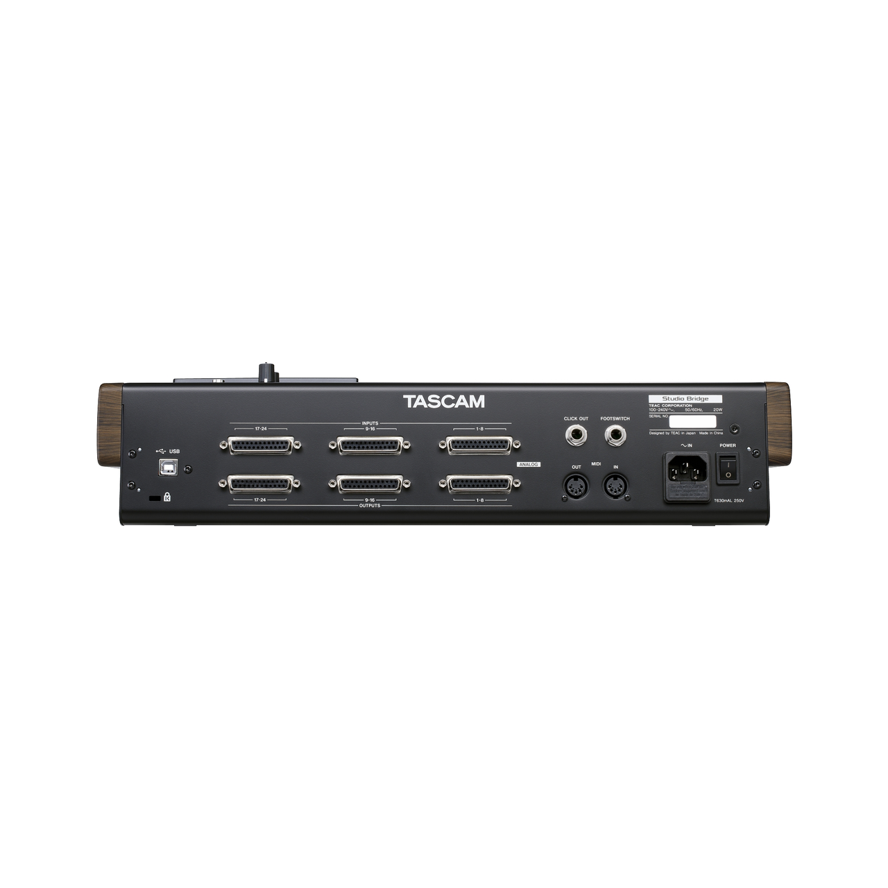 Tascam STUDIOBRIDGE 24-Track Audio Recorder / Audio/MIDI Interface ...