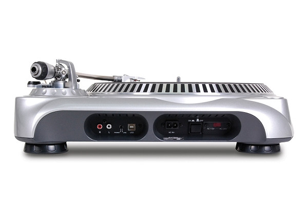 DJ-Tech SL-1300 MK6 Quartz Drive DJ Turntable - Silver