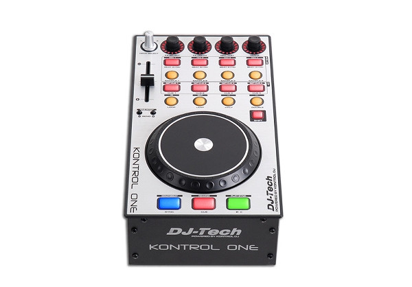 DJ Tech Kontrol One Professional DJ Controller with Touch Sensitive Jog ...