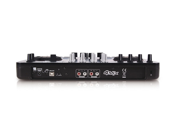 DJ Tech 4MIX 4-Channel Controller with Audio Interface Built-in