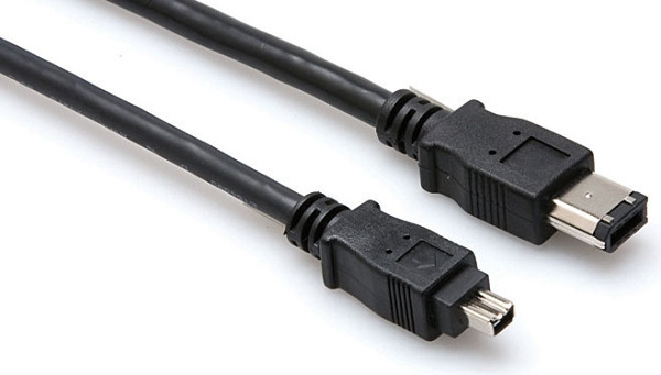 Hosa FIW-46 FireWire 400 Cable - 4-Pin to 6-Pin - GearclubDirect