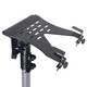 ProX Laptop Shelf fits on Monitor Mounting Arm - White