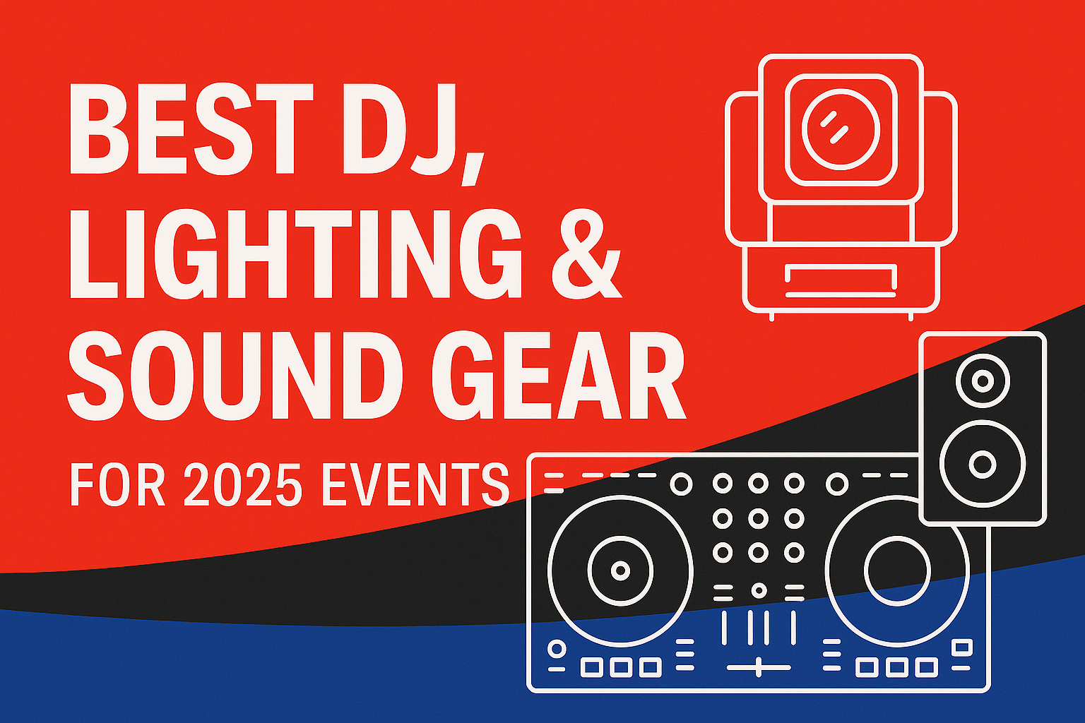Best DJ, Lighting & Sound Gear for Summer 2025 Events - GearclubDirect