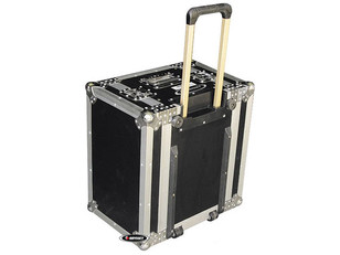 ODYSSEY FZER6HW 6 SPACE EFFECTS RACK WITH HANDLE AND WHEELS