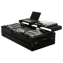 ODYSSEY Universal Black 10″ Format DJ Mixer and Two Battle Position ...