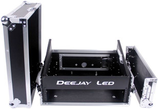 DEEJAY LED TBHM802E - Fly Drive Case 8u Space Slant Mixer Rack / 2 u ...