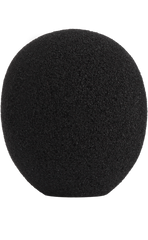 Shure A99WS Black High Performance Ball Foam Windscreen for Microflex ...