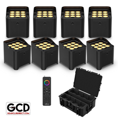 Chauvet DJ Freedom Par Q9 TRUE Wireless, Battery-Operated Quad-Color ...