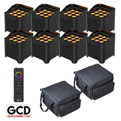 Chauvet DJ Freedom Par Q9 TRUE Wireless, Battery-Operated Quad-Color ...