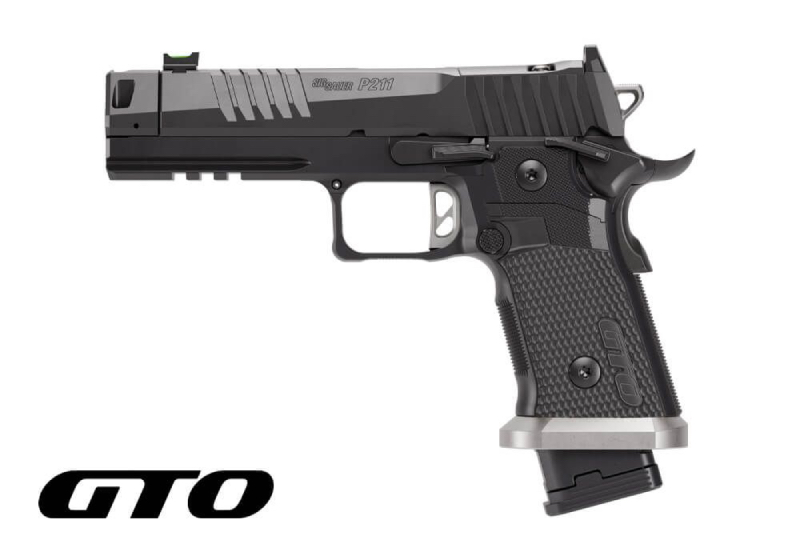 SIG Sauer P211-GTO: Revolutionary Double-Stack 1911 Innovation - Black ...