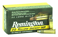 REMINGTON 22LR YELLOW JACKET-33GR TC LHP 50RD 100BX/CS