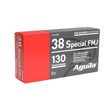 Aguila .38 Special Target & Range 130gr FMJ Ammo