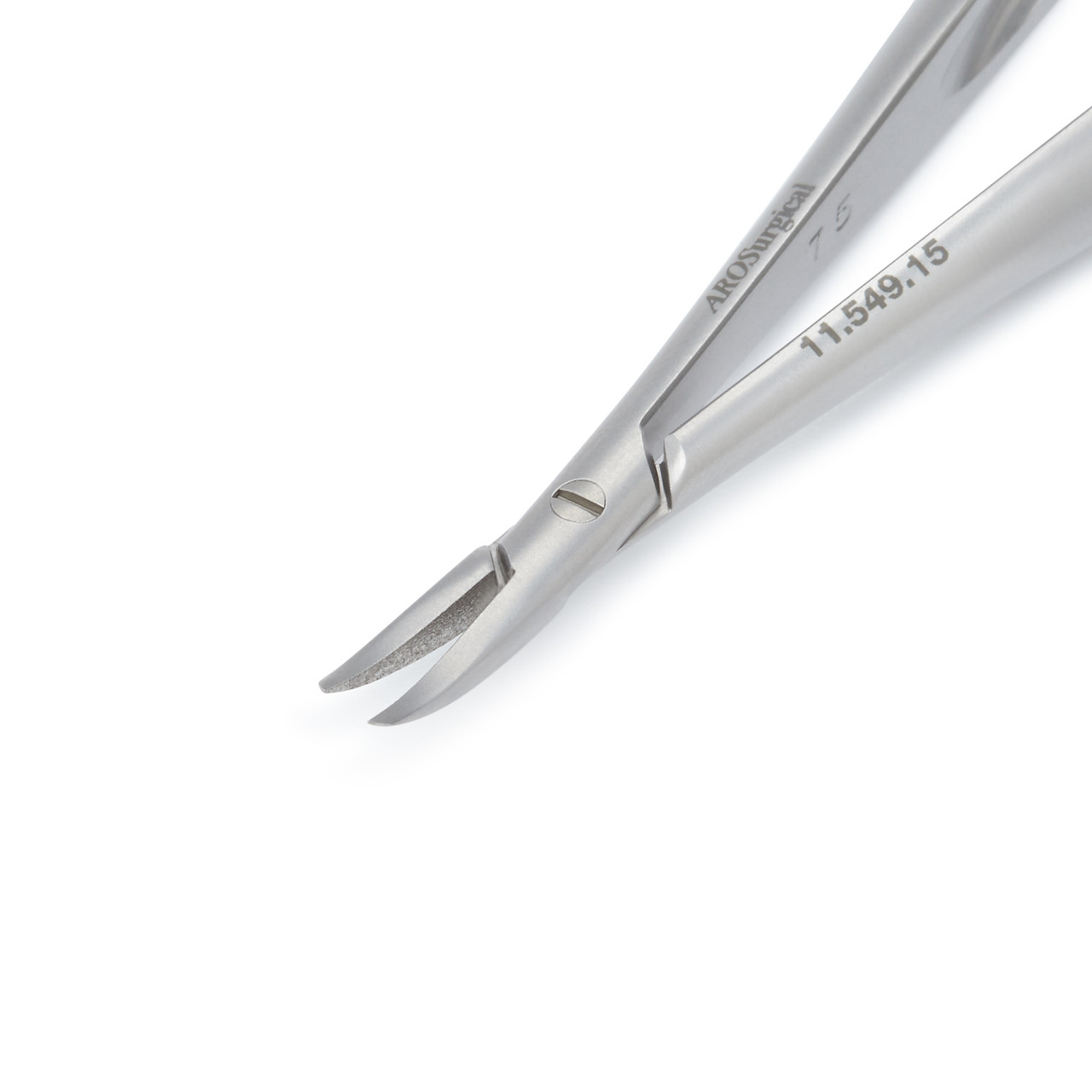 Micro Spring Handle Needle Holder, 6” (15cm), 8mm d, CVD Tips w/o Lock ...