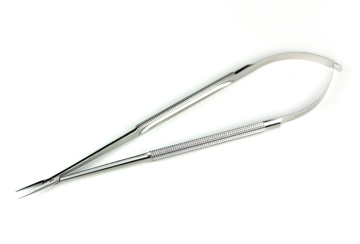 Spring Handle Needle Holder, 7” (18cm), STR Tips w/o Lock | AROSmicro ...