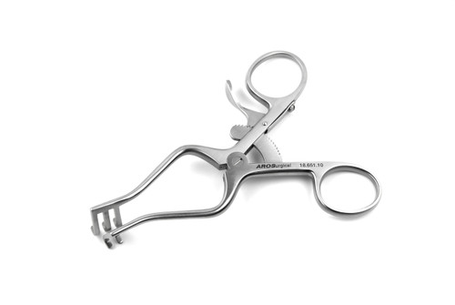 Volkmann Rake Retractor, 4.5” (11cm), Blunt 4 Prong, 0.5mm Separation ...