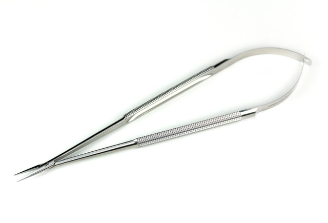 Spring Handle Needle Holder, 7” (18cm), STR Tips w/o Lock | AROSmicro ...