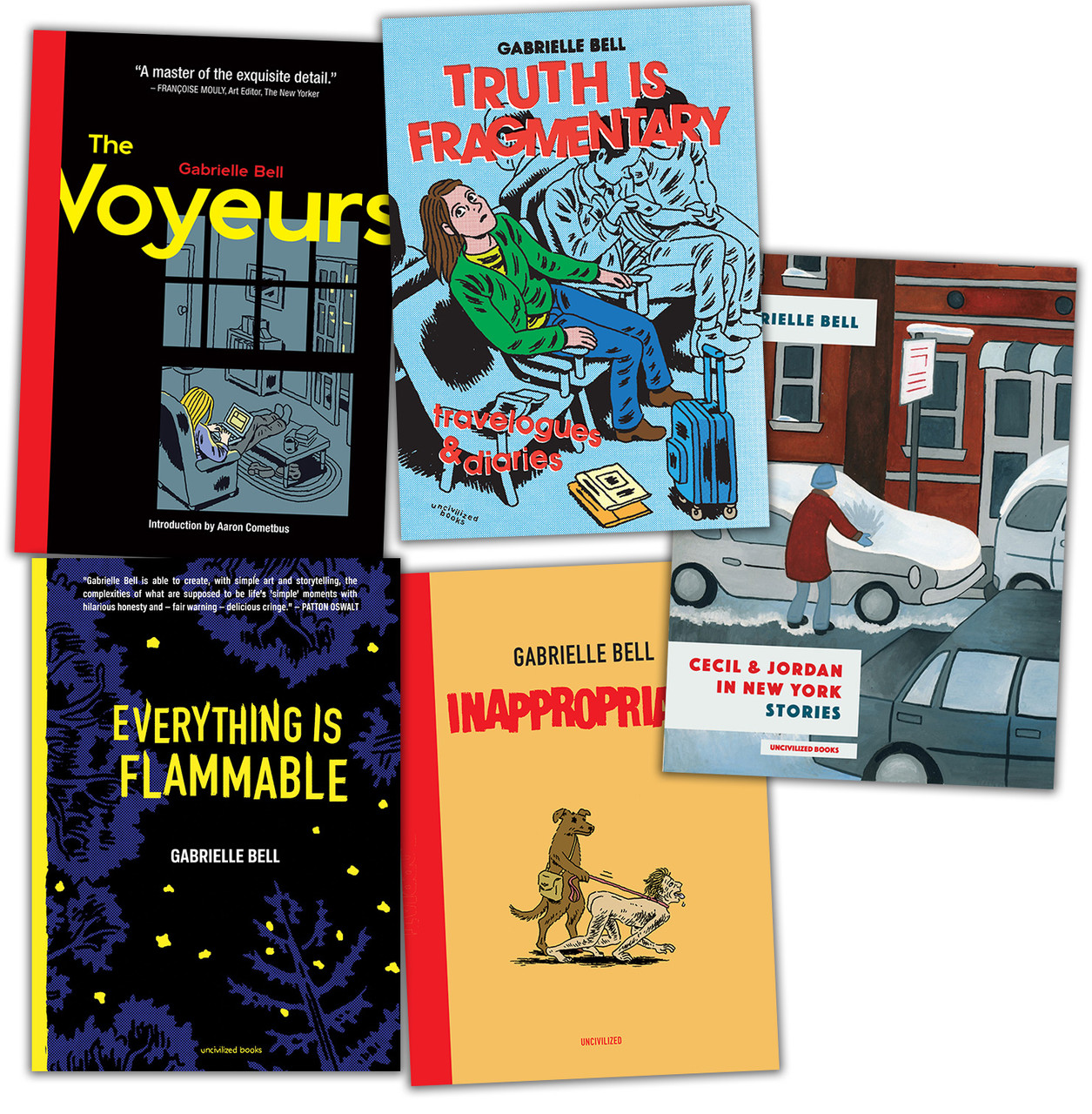 Gabriell Bell Set of Four Graphic Novels