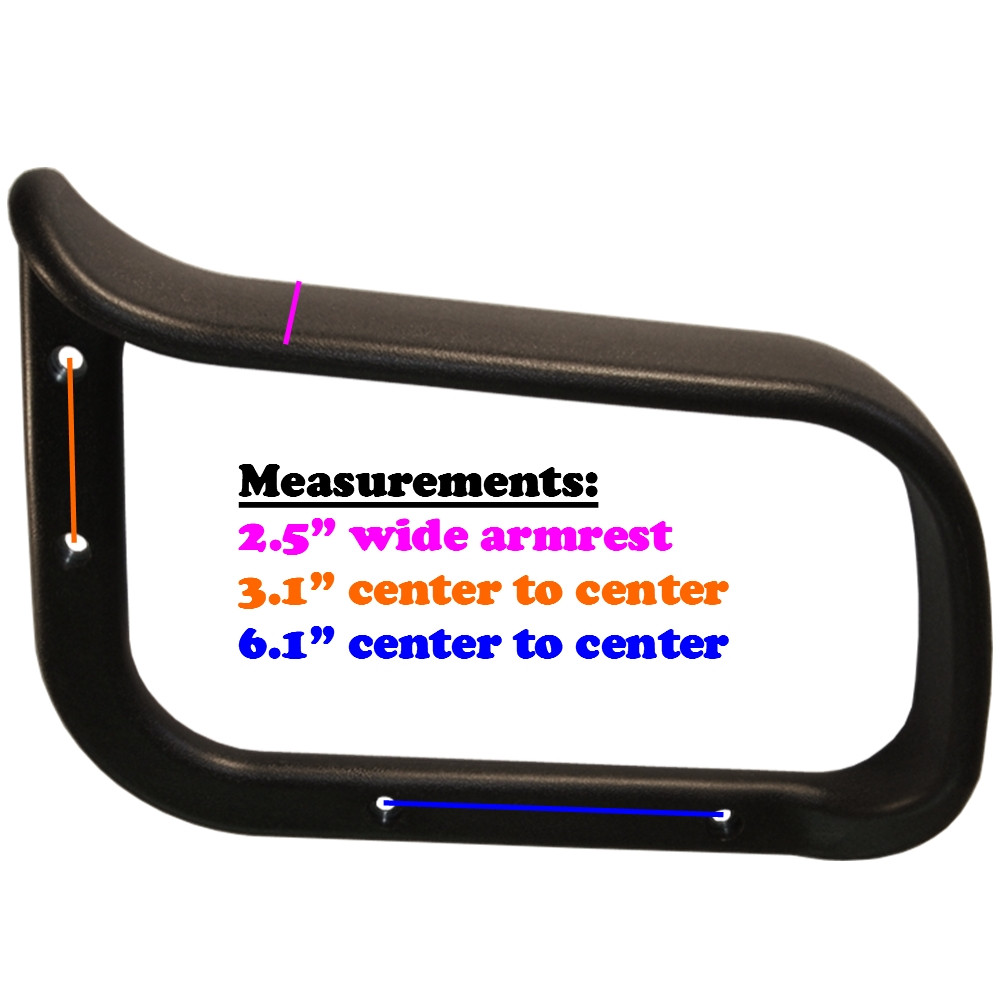 Loop Chair Armrests Replacement Parts