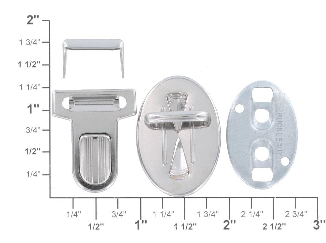 Brass Tuck Lock, Lock Closures, Briefcase Locks, Buckle Guy