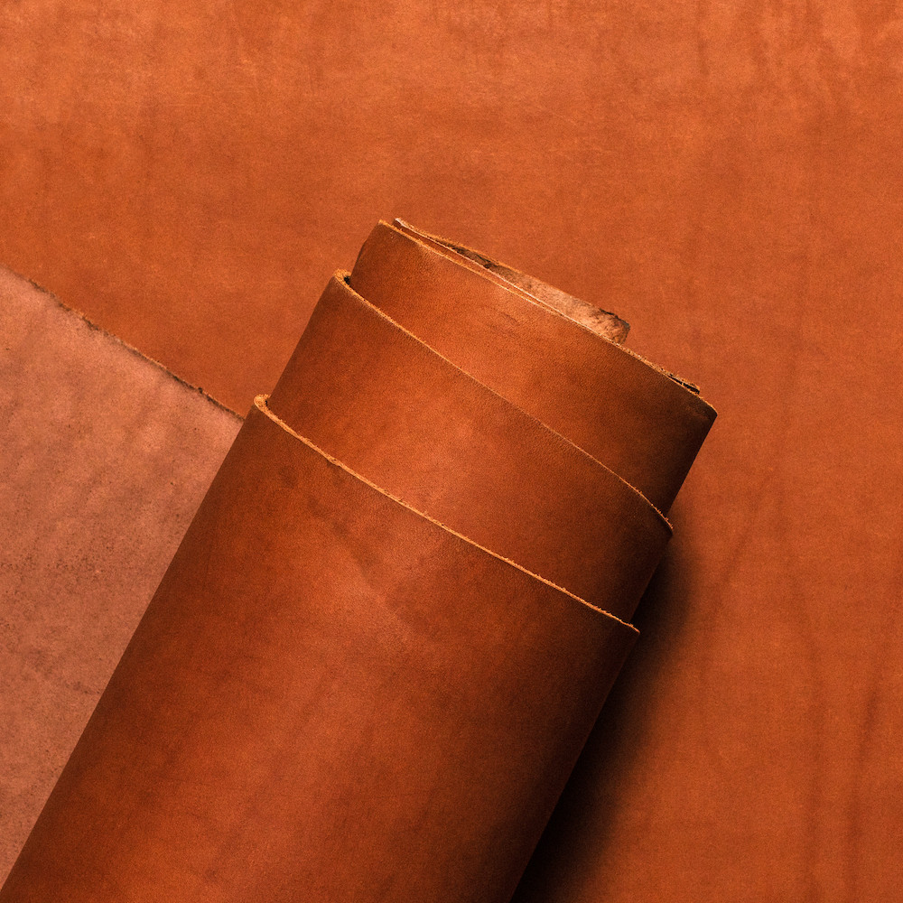 Wickett & Craig Skirting Leather, Side, Brown - Buckleguy.com