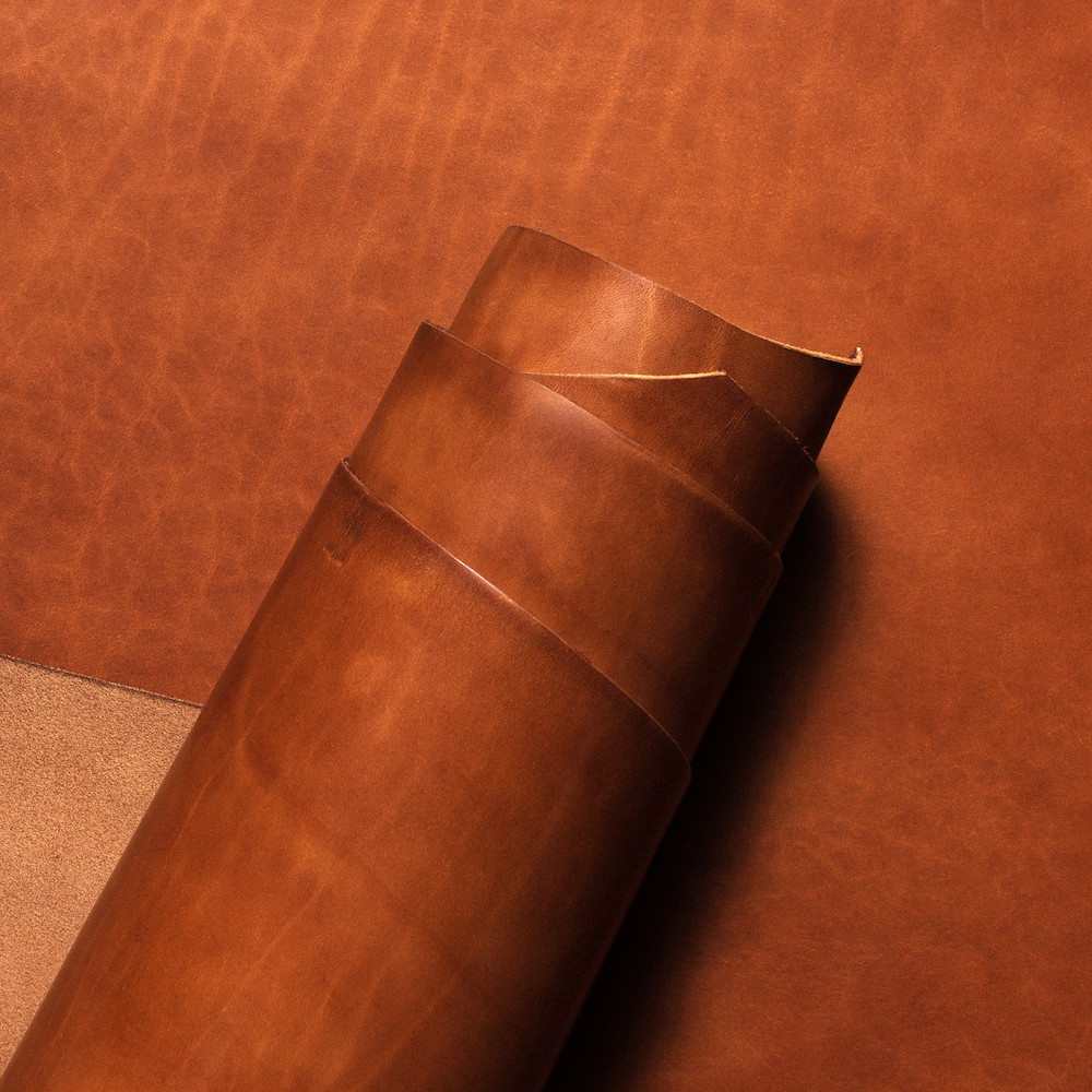 Wickett & Craig Traditional Harness Leather Panels, Buck Brown ...